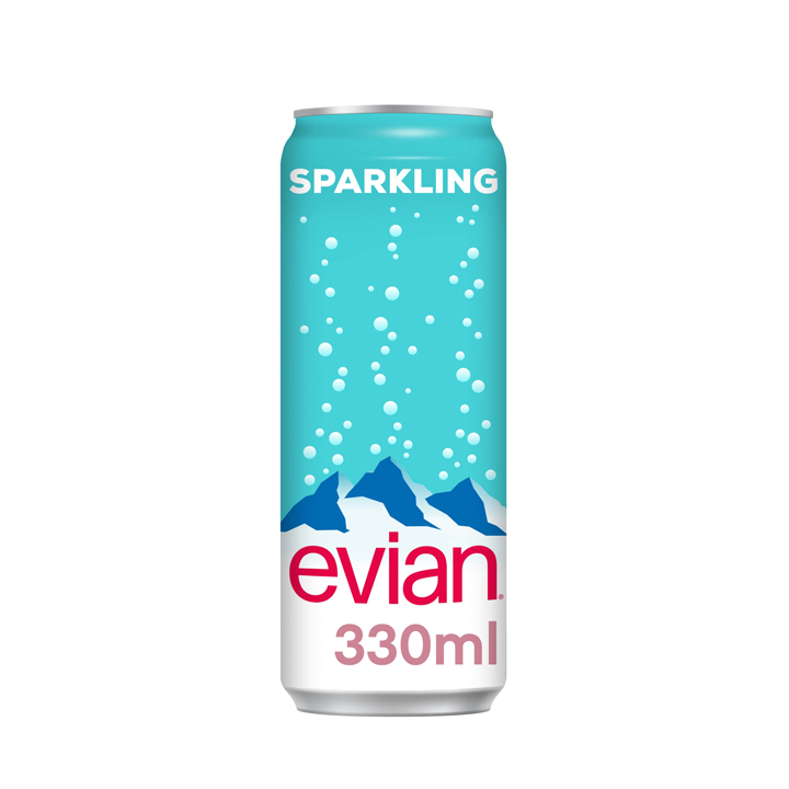 AGUA EVIAN SPARKLING 330 ML LATA Unds - desde RD$110.99 - Bottle Shop
